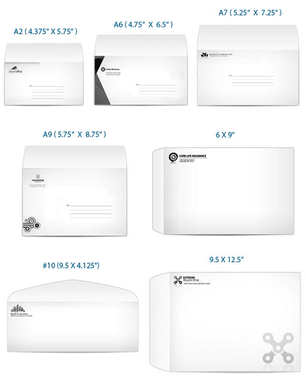 Business Envelope Sizes